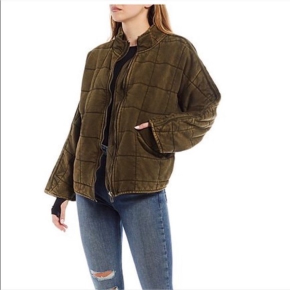 Free People | Jackets & Coats | Free People Dolman Quilted Jacket ...